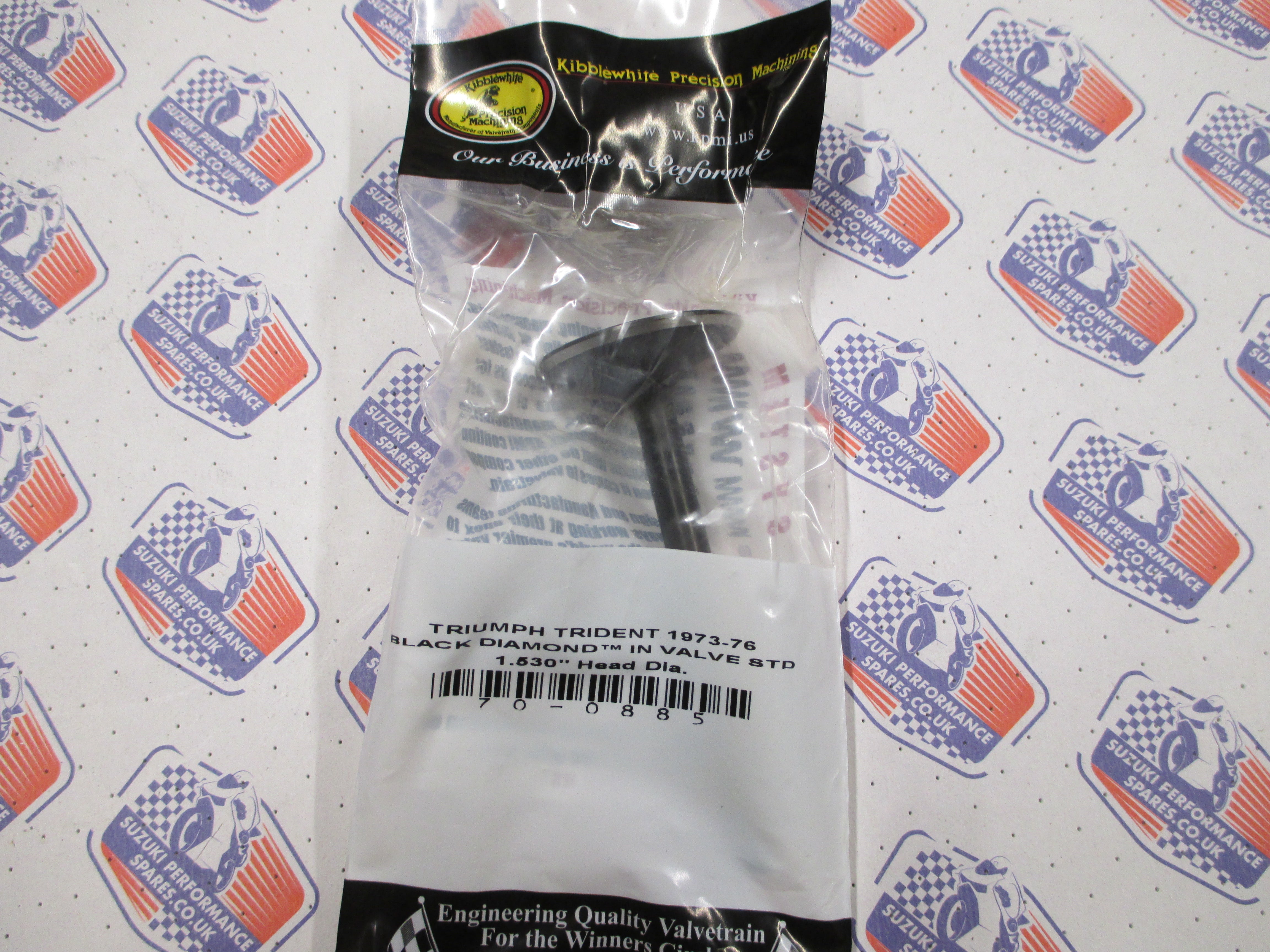 Kibblewhite Trident T150/160 Stainless Inlet Valve Std Size 70-0885 ...