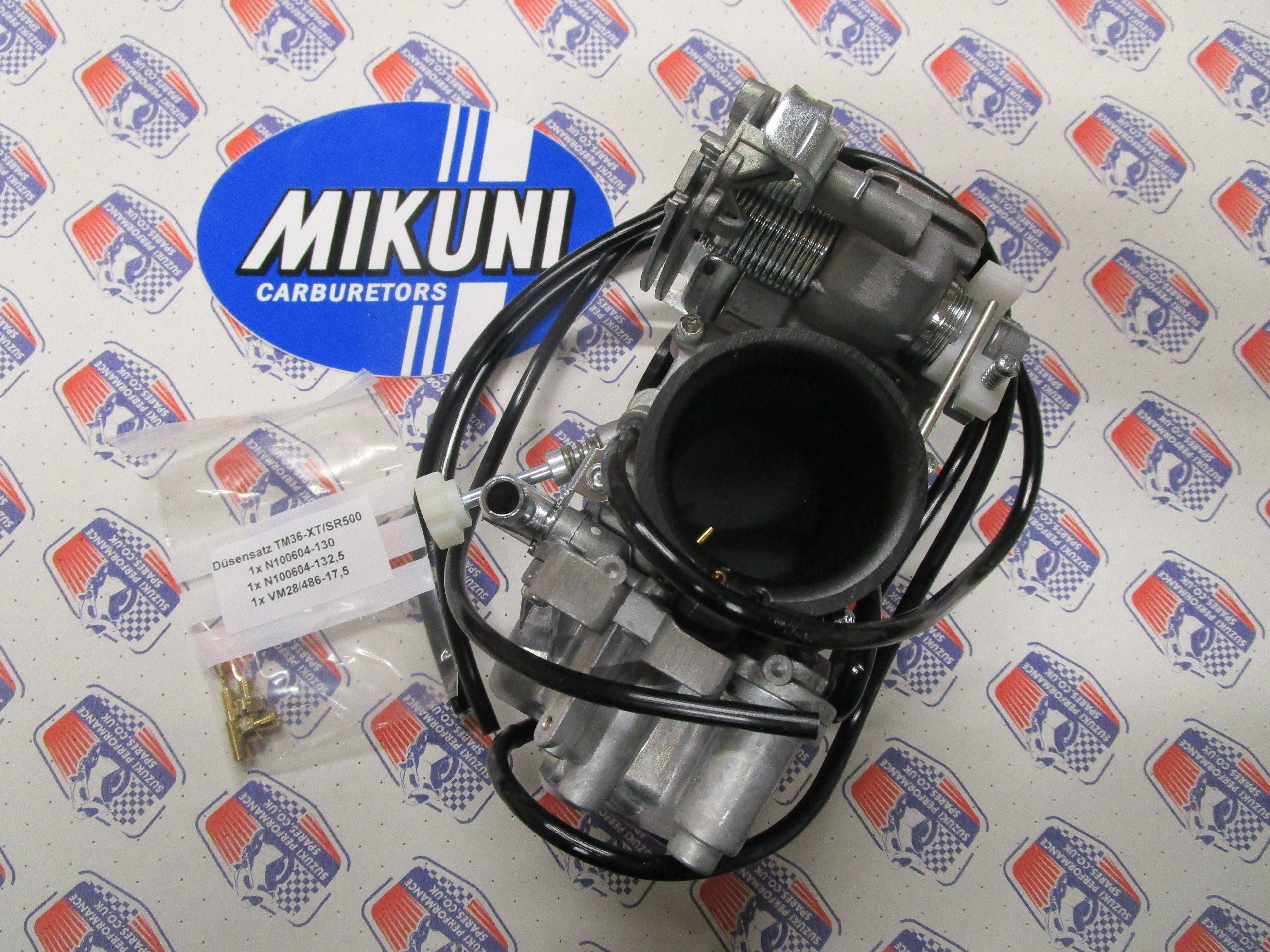Mikuni TM36 Yamaha XT500 Single - Flatslide Carburettor Kit – Suzuki ...